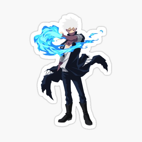 "Dabi - Toya Todoroki" Sticker by MtnDew3301 | Redbubble