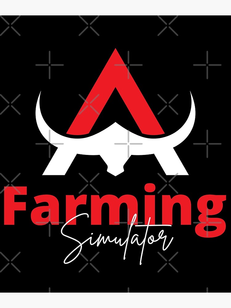 "Farming Simulator" Poster by Ibn-El-Wadi | Redbubble