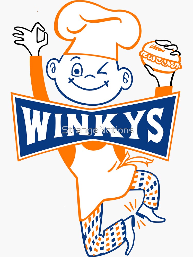 "Defunct Winky's Burgers Restaurant Of Pennsylvania and Ohio Logo ...