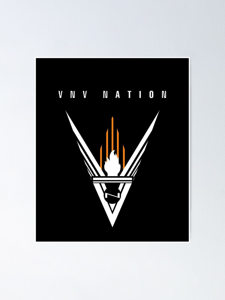 "VNV Nation" Poster for Sale by IQTees | Redbubble