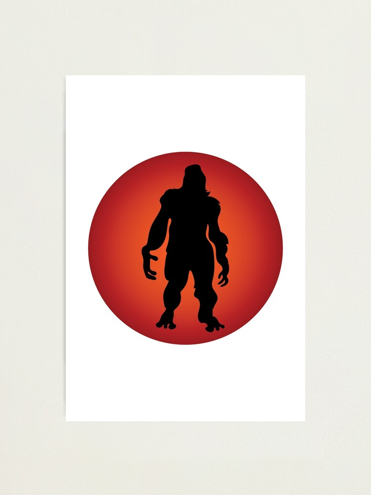 "Sabe Sasquatch Honesty Ojibwe Indigenous WAWEZHI CANADA" Photographic ...