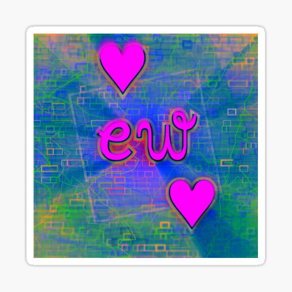 "Ew Storm" Sticker for Sale by coymuse | Redbubble