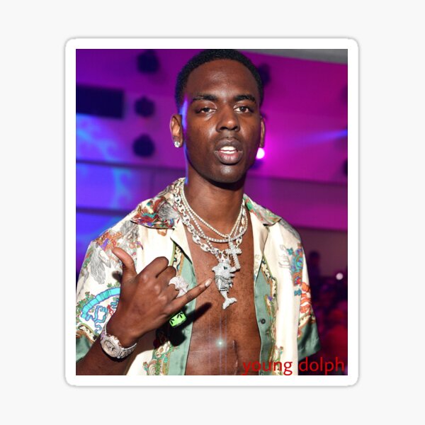 "young dolph" Sticker for Sale by Alshaer2020 | Redbubble
