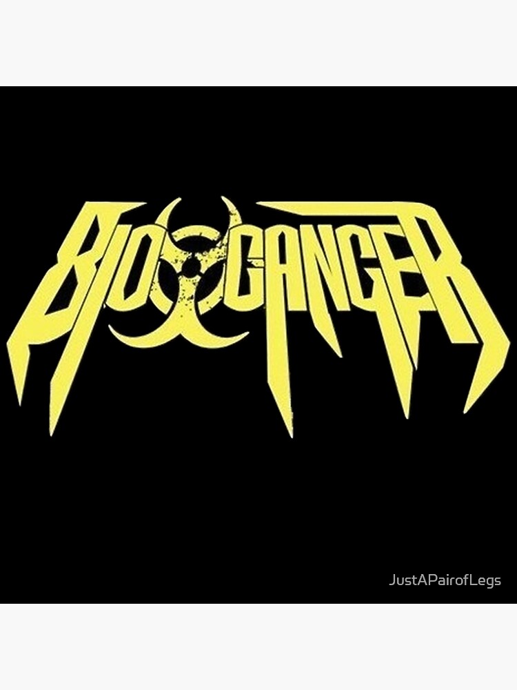 "Bio-Cancer (band) logo" Poster by JustAPairofLegs | Redbubble