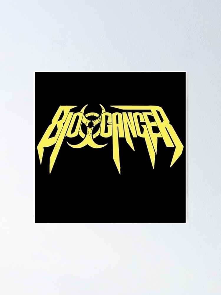 "Bio-Cancer (band) logo" Poster by JustAPairofLegs | Redbubble