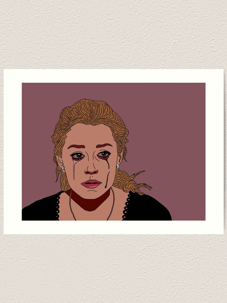 "Lauren Conrad Crying - The Hills" Art Print for Sale by imadeitniceart ...