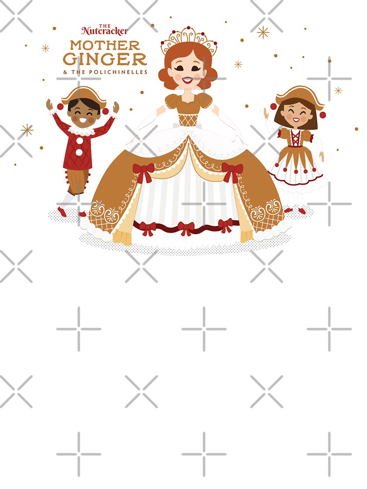 "The Nutcracker's Mother Ginger and the Polichinelles" Kids T-Shirt for ...