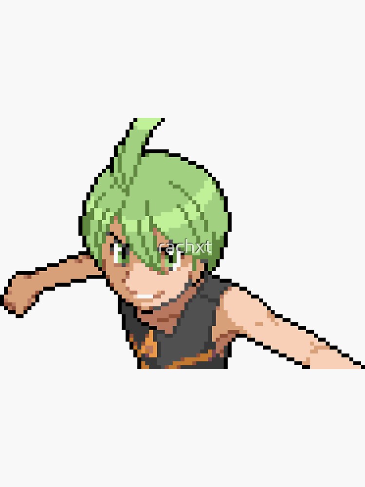 "Elite 4 Aaron VS Sprite" Sticker for Sale by rachxt | Redbubble