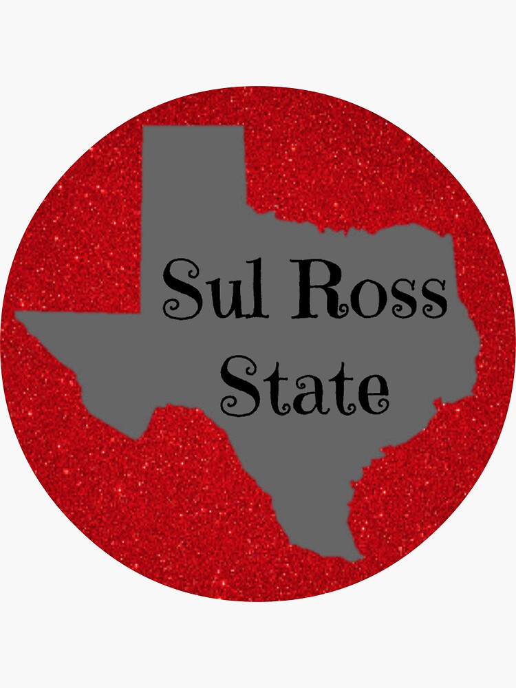 "Sul Ross State University" Sticker for Sale by baileyvannatta | Redbubble