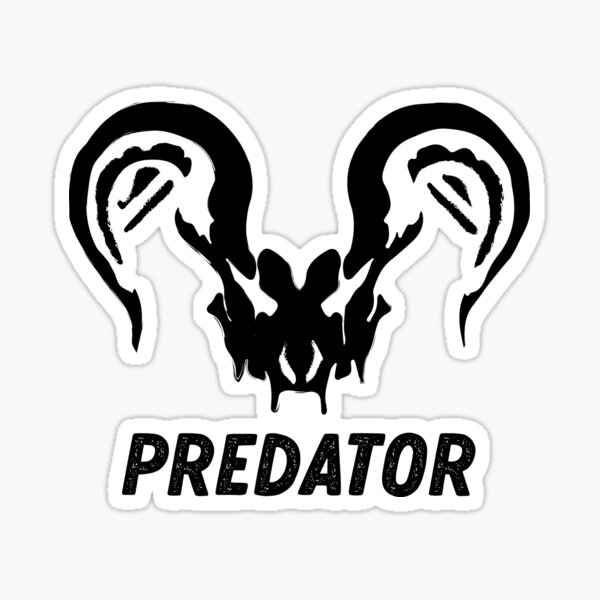 "Apex Predator Emblem" Sticker for Sale by StuffnSuch | Redbubble