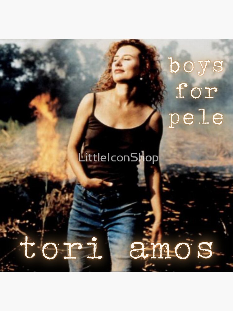 "Tori Amos BFP Fire Promo Art Tees Posters Prints" Sticker for Sale by ...