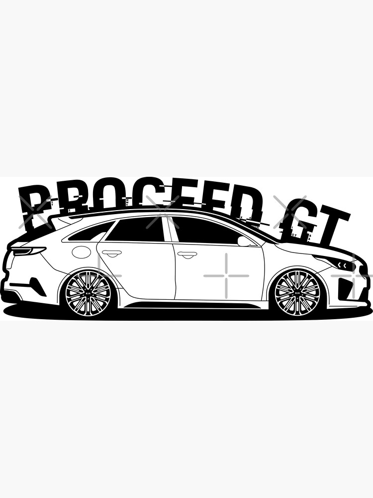"Kia ProCeed GT Wagon" Poster for Sale by IssKa | Redbubble