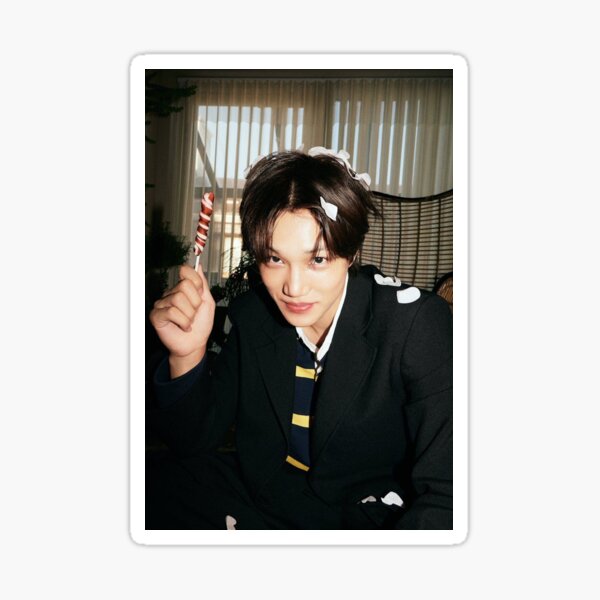 "EXO Kai ‘Peaches’" Sticker for Sale by HaloHaloShine | Redbubble