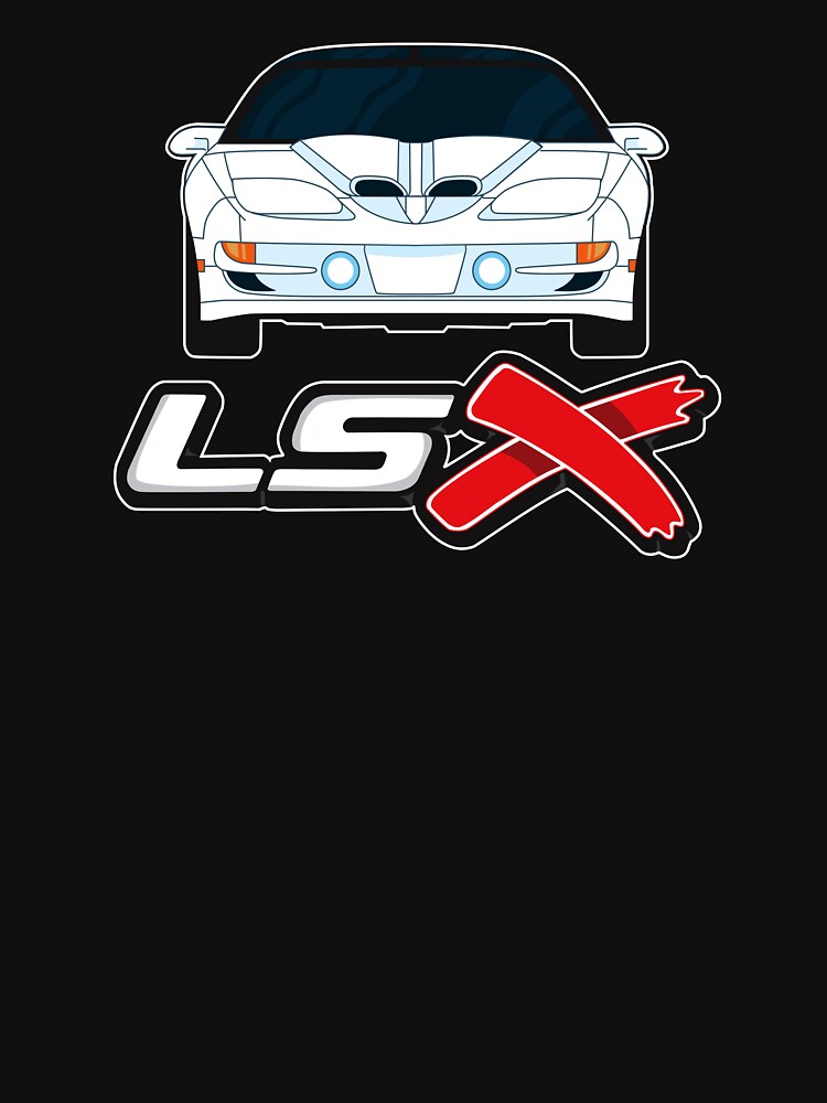 "LSX Trans Am (White)" T-shirt for Sale by Firebird66 | Redbubble ...