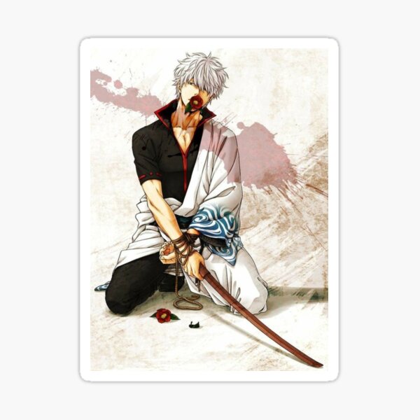 "Blade Samurai The Gintama" Sticker for Sale by denisevisda | Redbubble