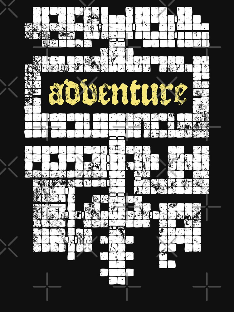 "DnD Adventure Dungeon Map Grid" T-shirt for Sale by DnlDesigns ...