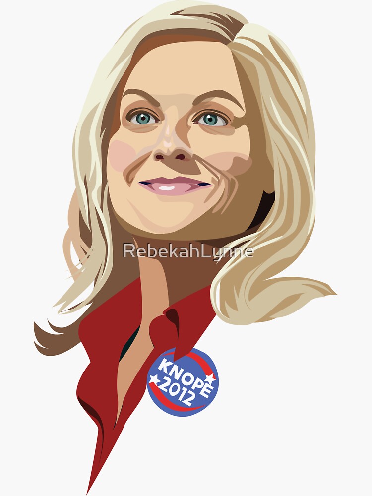 "Vote Knope!" Sticker by RebekahLynne | Redbubble