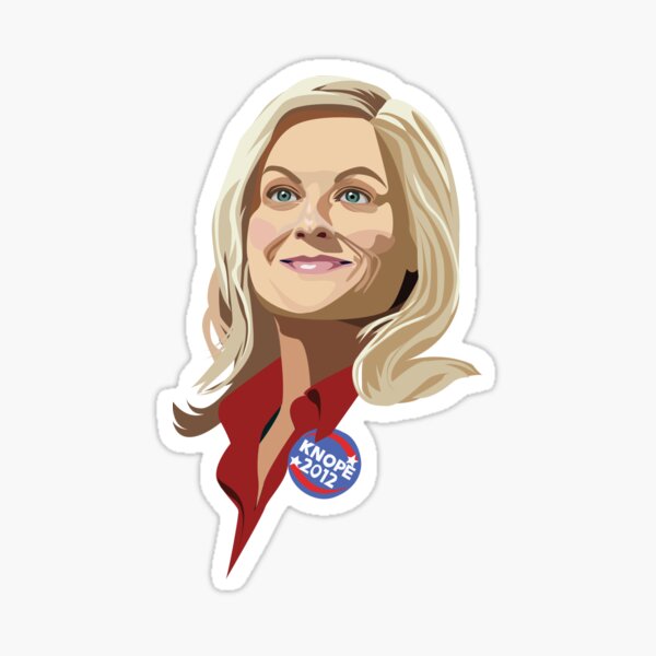 "Vote Knope!" Sticker by RebekahLynne | Redbubble