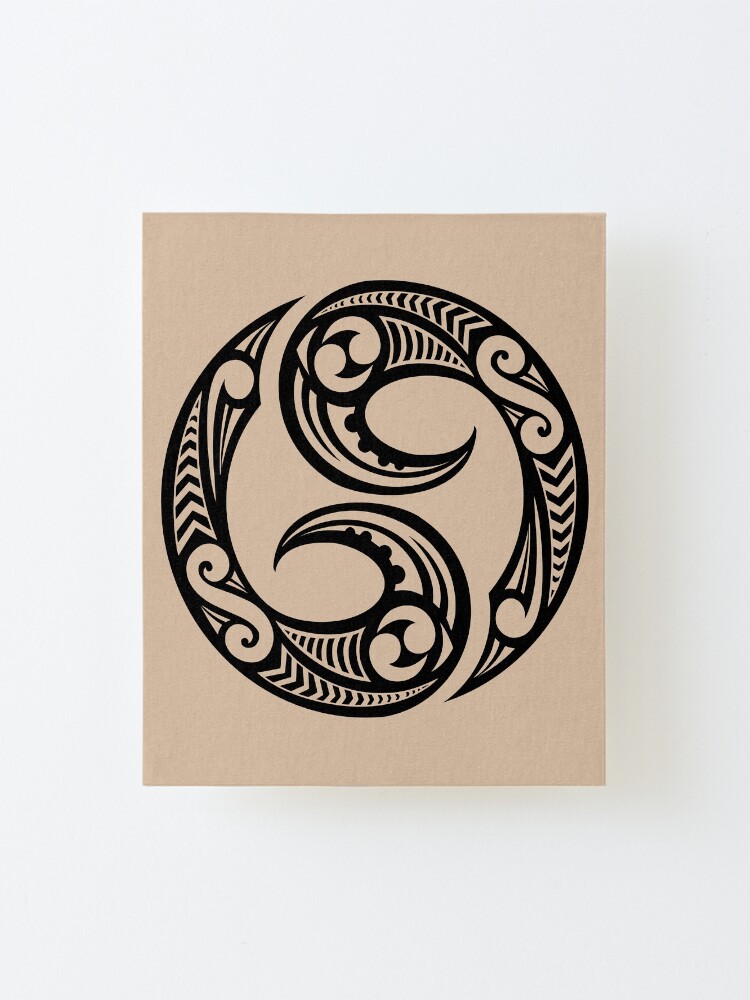 "Maori Carving, Koru spiral design" Mounted Print for Sale by Kiwidom ...