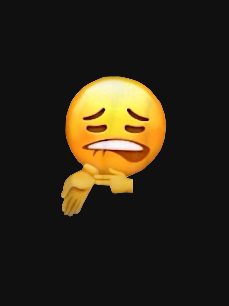 "Sheesh Face Meme With Biting Lip And Arm Pointing" T-shirt for Sale by ...