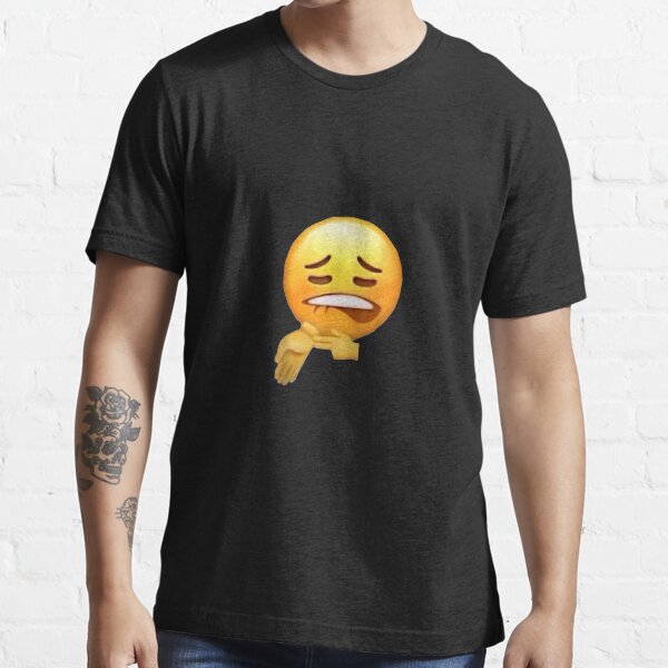 "Sheesh Face Meme With Biting Lip And Arm Pointing" T-shirt for Sale by ...