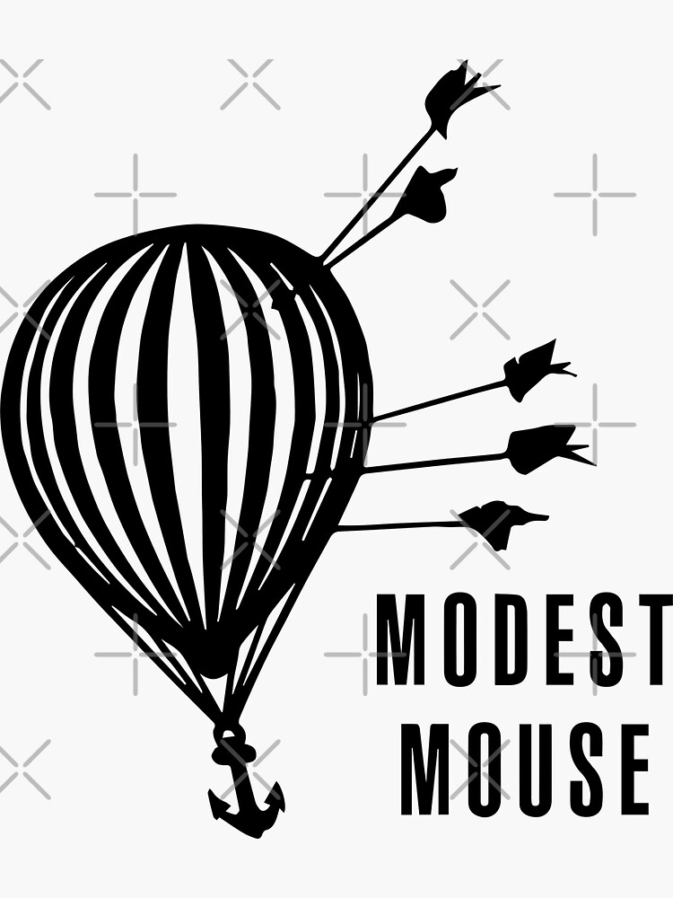 Modest Mouse Logo American Indie Rock Band Logo Modest Mouse Poster