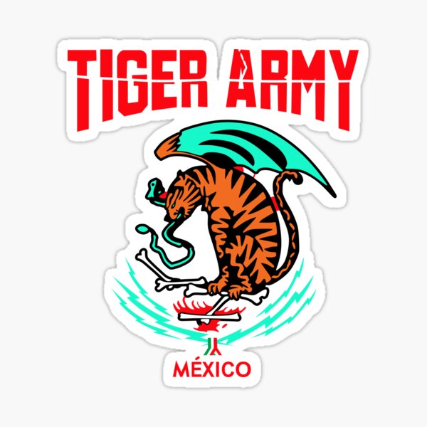 "TIGER ARMY #2" Sticker by ockarhidayah | Redbubble