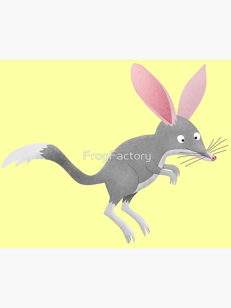 "Cute happy Australian bilby cartoon" Poster by FrogFactory | Redbubble