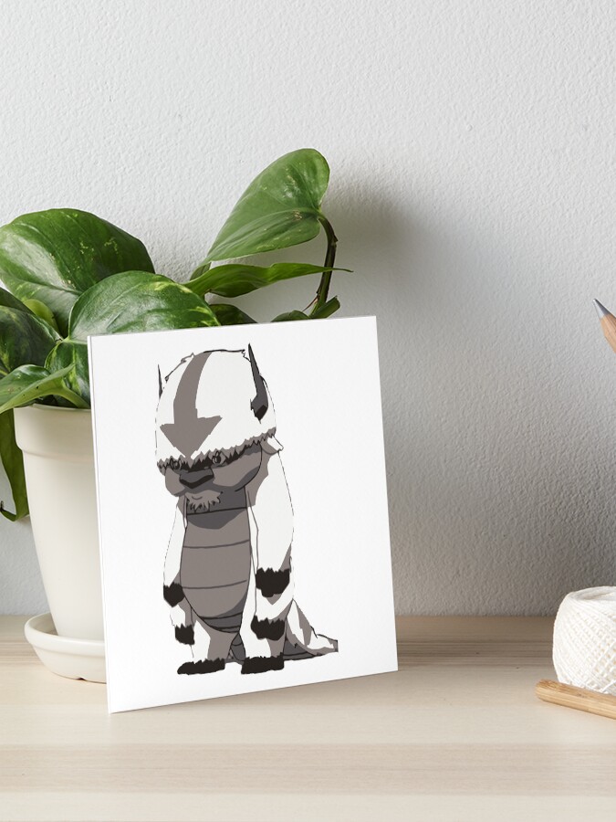 "sad appa Avatar The Last Airbender" Art Board Print for Sale by ...