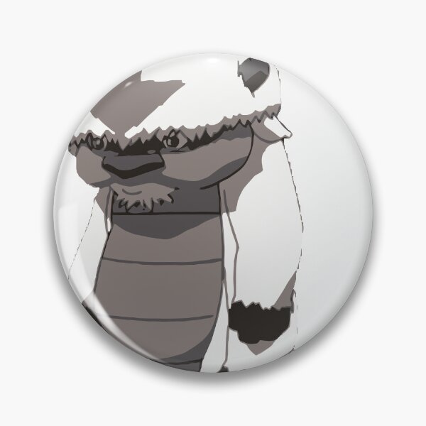 "sad appa Avatar The Last Airbender" Pin for Sale by callamstewart ...