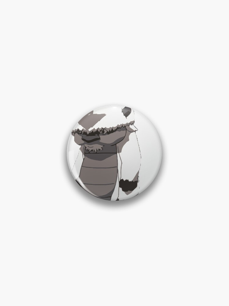 "sad appa Avatar The Last Airbender" Pin for Sale by callamstewart ...