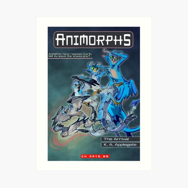 "animorphs cover redraw: the arrival" Art Print for Sale by theyrebombs ...