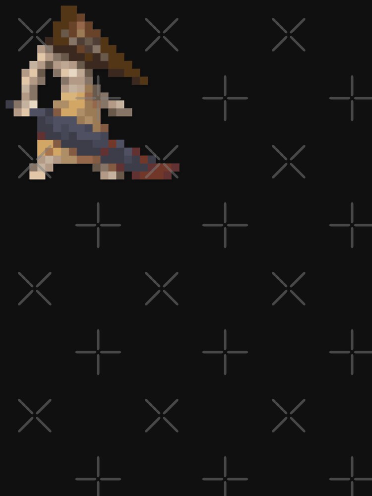 "Pyramid Head (Red Pyramid Thing) Pixel Art" T-shirt by Design-By-Dan ...