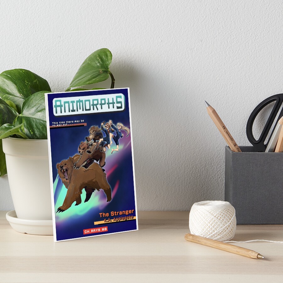 "animorphs cover redraw: the stranger" Art Board Print by theyrebombs ...