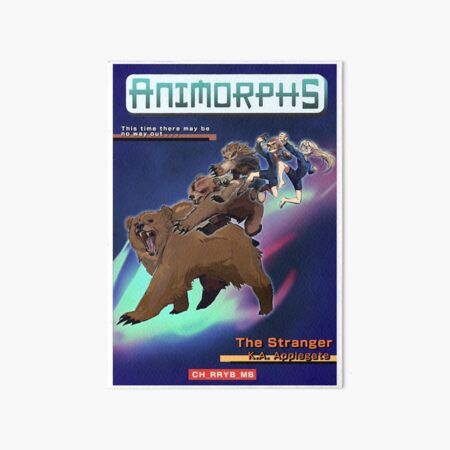 "animorphs cover redraw: the stranger" Art Board Print by theyrebombs ...