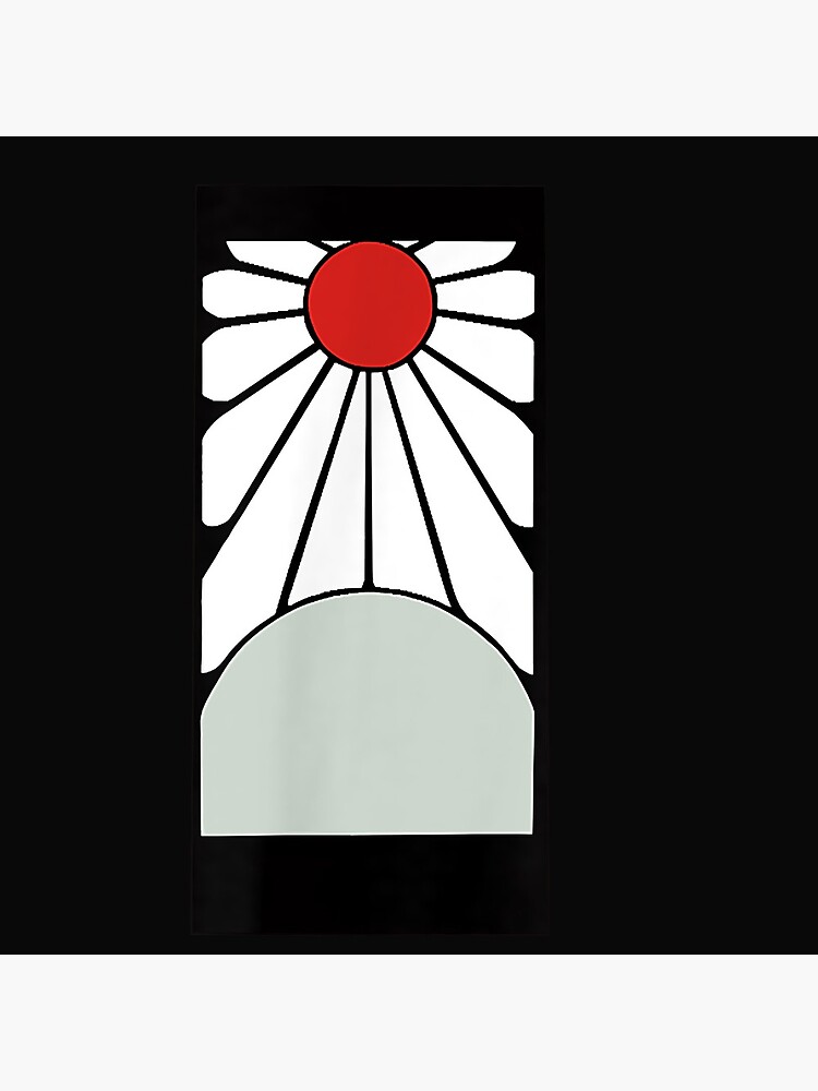 "Earring Demon Slayer Hanafuda Anime Crest" Photographic Print by ...