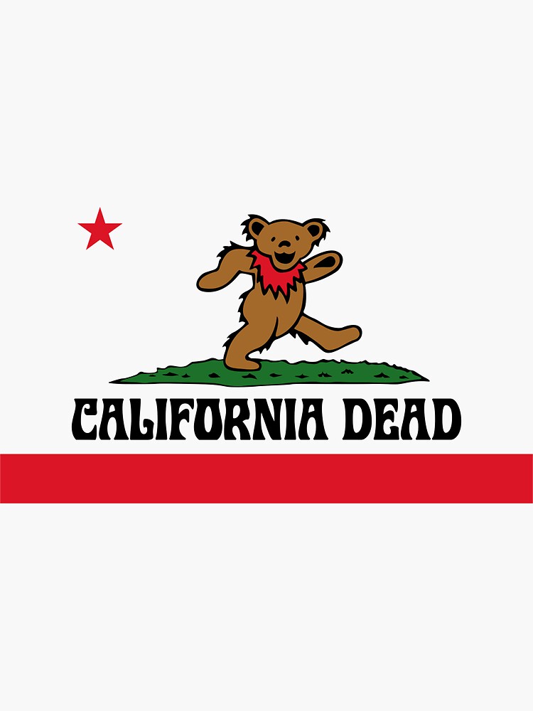 "California Bear" Sticker for Sale by FranklinElla | Redbubble