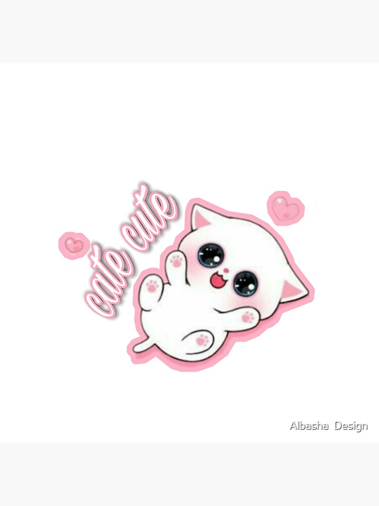 "Cate cute" Poster for Sale by Artredbubble321 | Redbubble