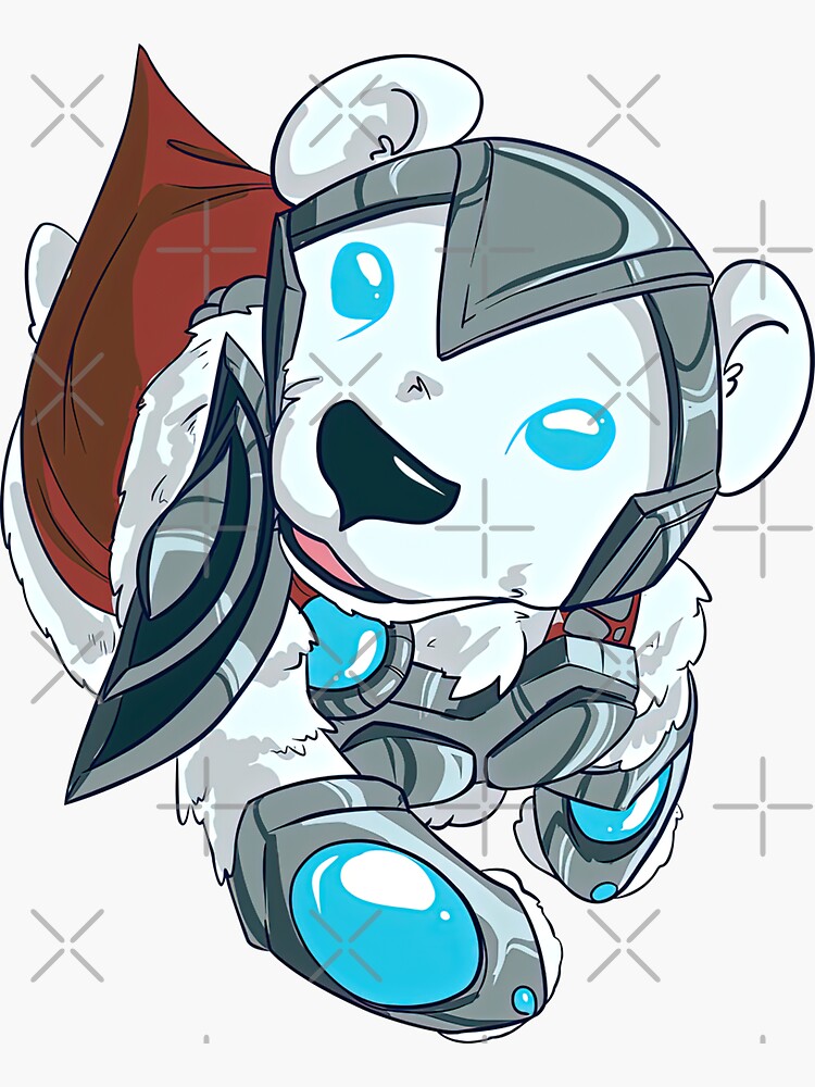 "Volibear" Sticker for Sale by TEHAGE | Redbubble