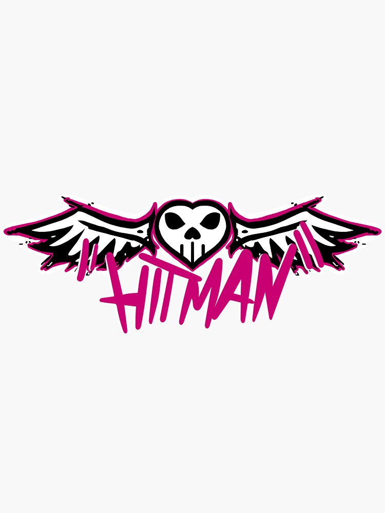 "Hitman wing logo" Sticker by ReekanStruct | Redbubble