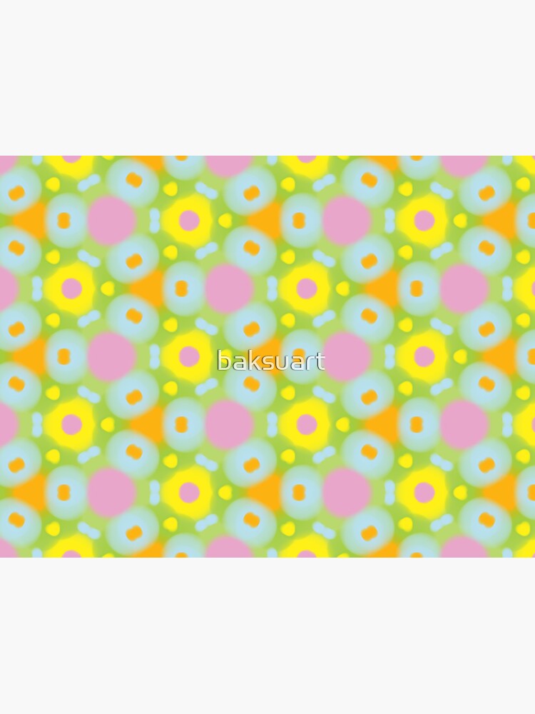 "Pastel color flower pattern " Sticker for Sale by baksuart | Redbubble