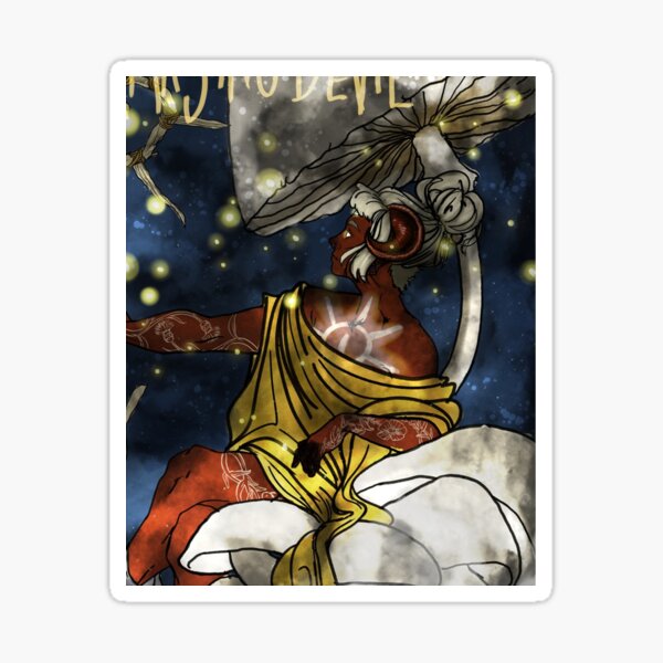 "THE AMAZING DEVIL " Sticker for Sale by SunAndFlowe | Redbubble