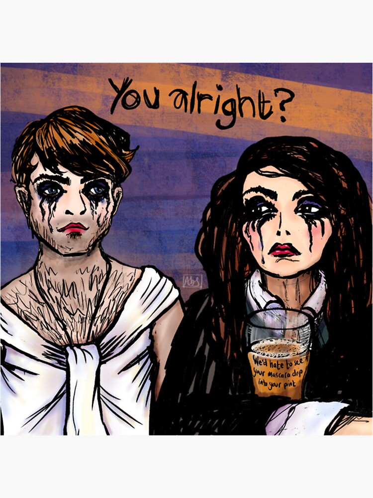 "THE AMAZING DEVIL " Sticker for Sale by SunAndFlowe | Redbubble