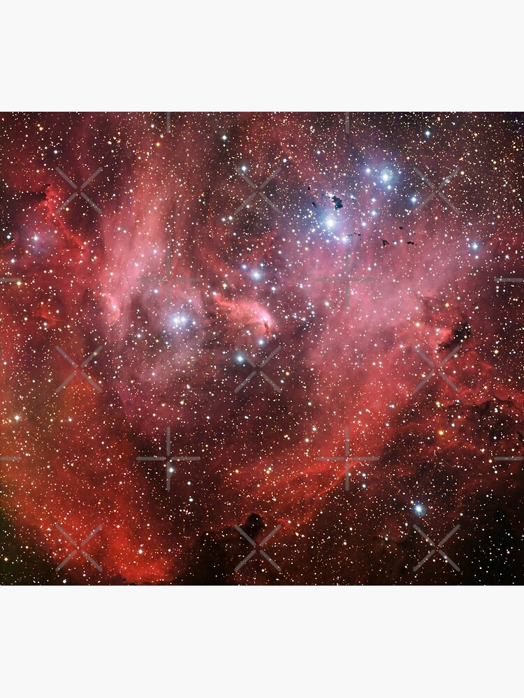 Poster « Running Chicken Nebula (IC 2944) - Nébuleuse en émission dans ...