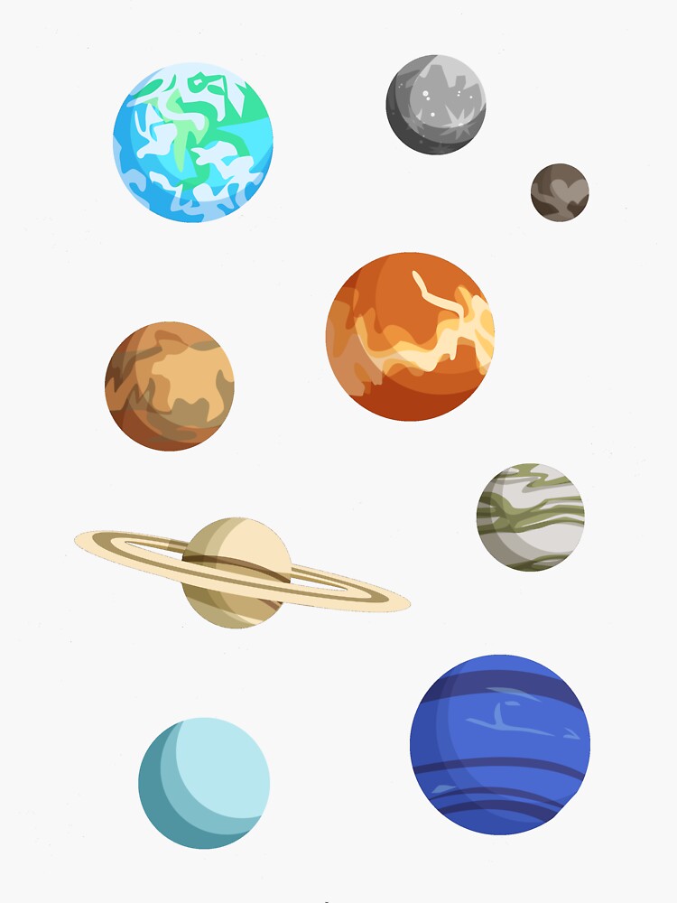 "Planet Stickers" Sticker for Sale by anomaliesinc | Redbubble