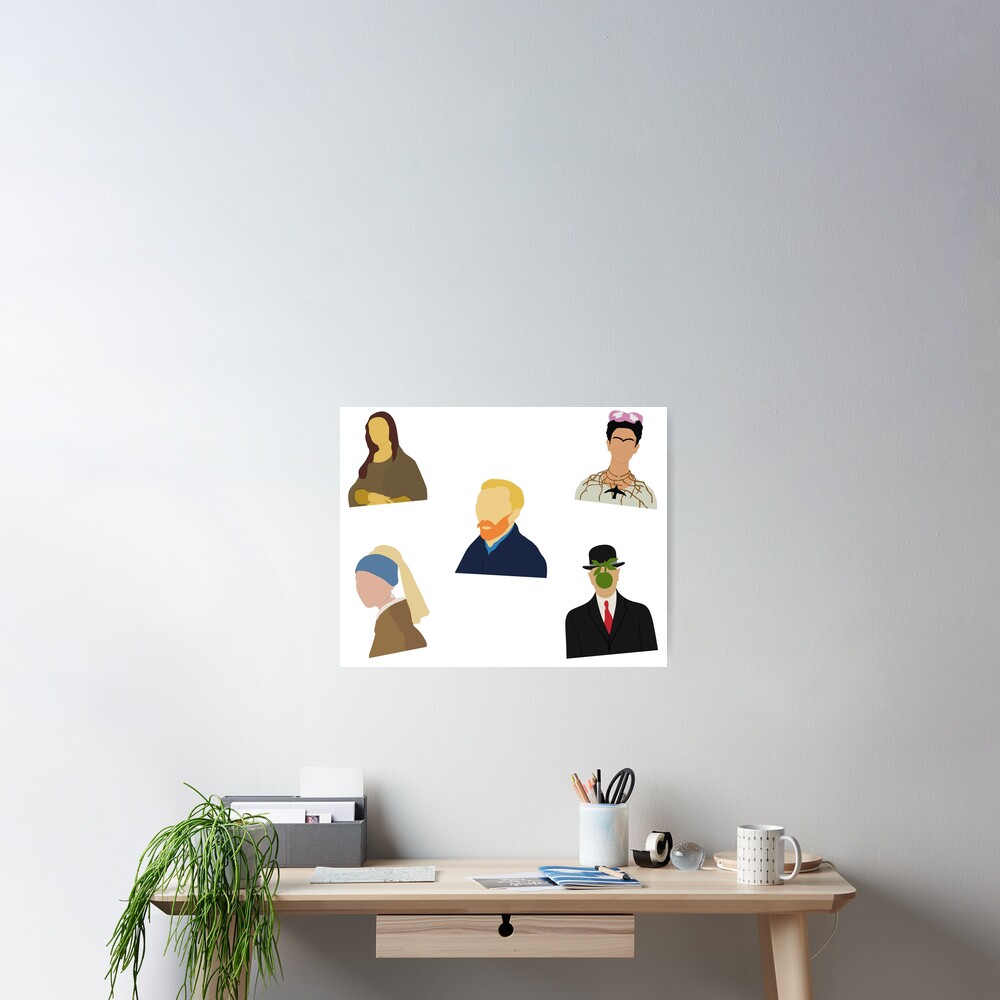 "art paintings, most famous aesthetic art paintings. " Poster by ...