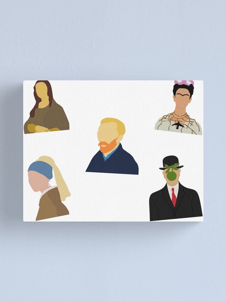 "art paintings, most famous aesthetic art paintings. " Canvas Print by ...