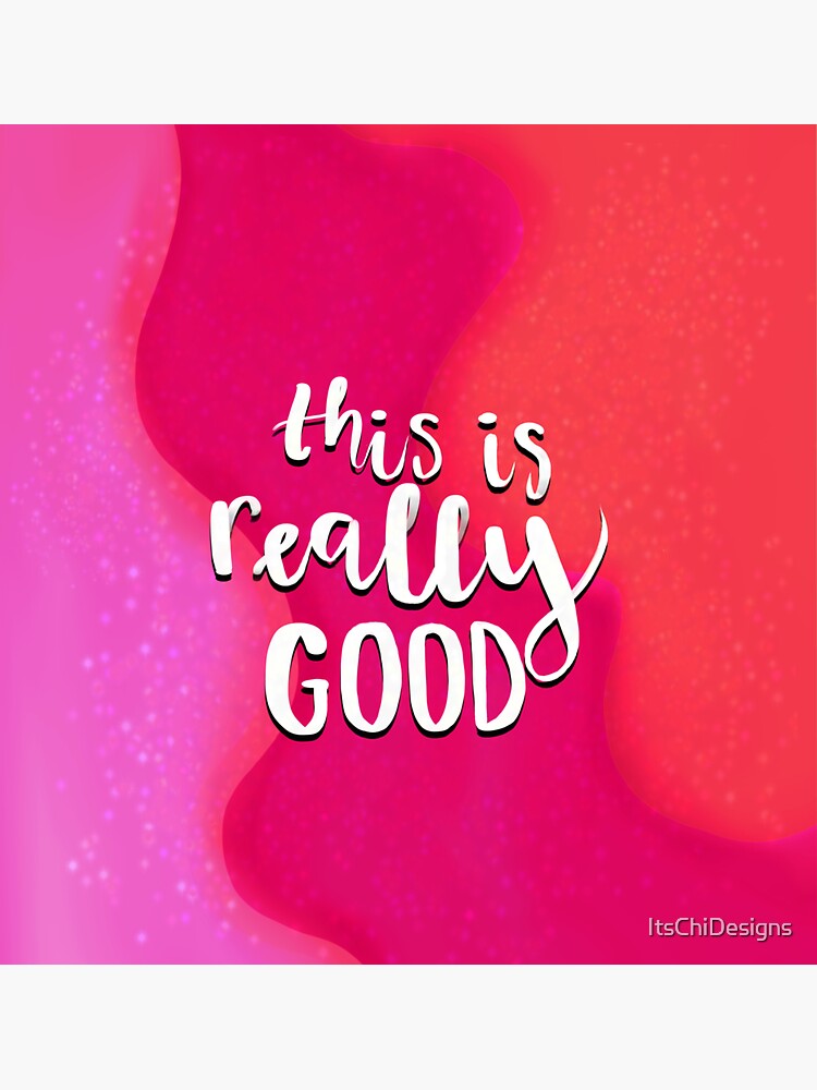 "This is really good (babypink- fuchsia pink- maroon) series" Sticker ...