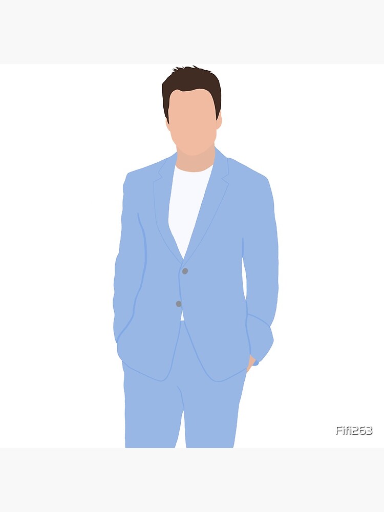 "Sebastian Stan blue suit" Poster by Fifi263 | Redbubble