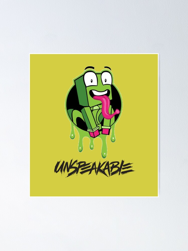 "youtube play Funny Unspeak.able" Poster for Sale by Aralina01 | Redbubble